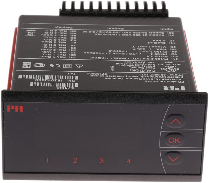 5715D PR Electronics | PR Electronics 5700 LED Process Indicator, 44.5mm x 91.5mm | 796-6875 | RS