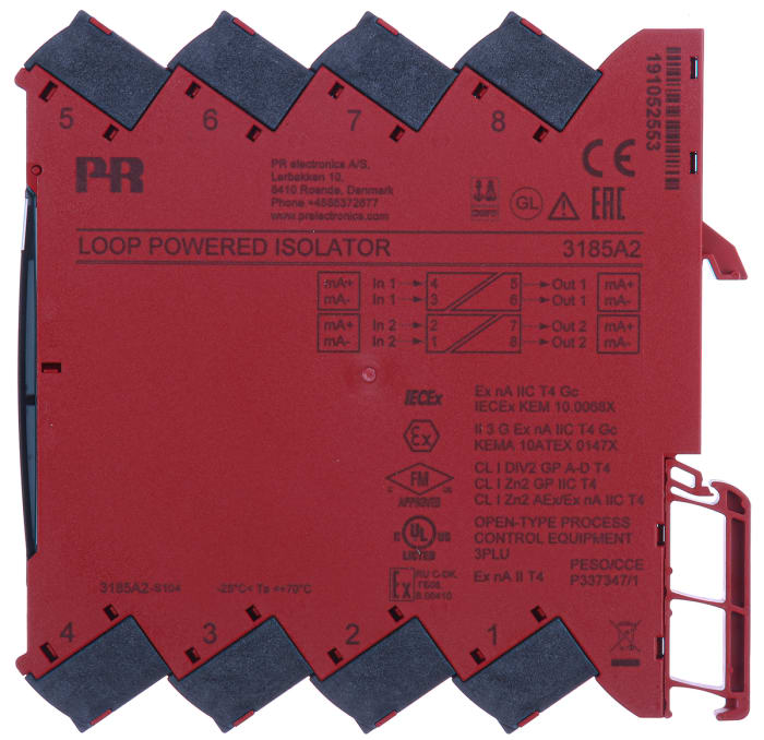 3185A2 PR Electronics | PR Electronics 3100 Series Loop Powered ...