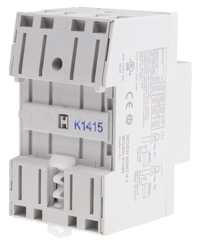 22.44.0.120.4310 Finder | Finder 22 Contactor, 125 V ac Coil, 4-Pole ...