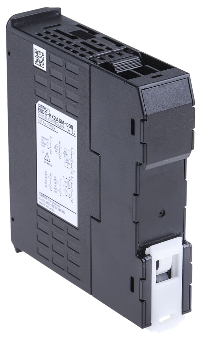 E5DC-RX2ASM-000 Omron | Controlador de temperatura PID Omron serie E5DC, 48 x 48mm, 100 → 240 ...