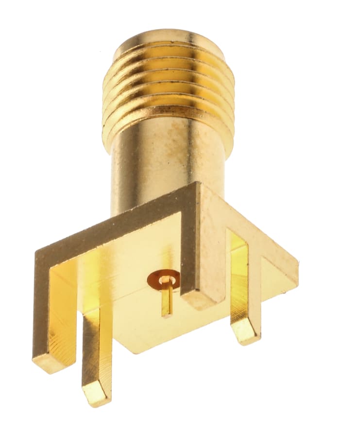 73251-0621 Molex | Molex SMA Series, Jack Edge Mount SMA Connector, 50Ω, Solder Termination ...