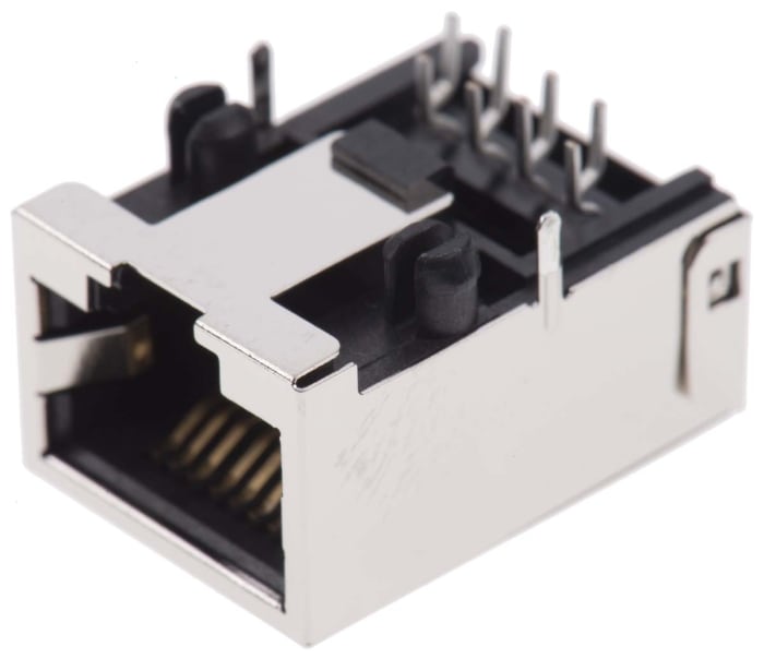 44661-0001 Molex | Molex 44661 Series Female RJ45 Connector, Through ...
