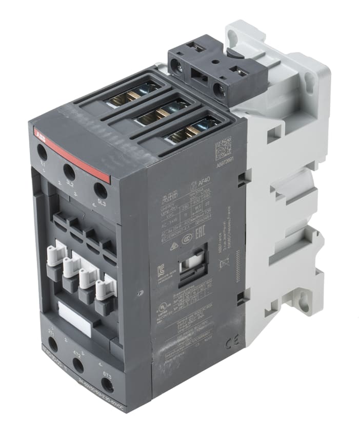 1SBL347001R1100 AF40-30-00-11 ABB | ABB AF40 AF Contactor, 24 V ac/dc ...