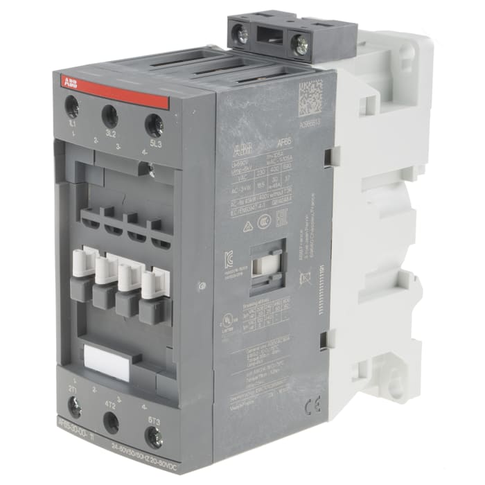 1SBL387001R1100 AF65-30-00-11 ABB | Contactor ABB AF65-30-00-11 AF de 3 polos, 3 NA, 105 A ...