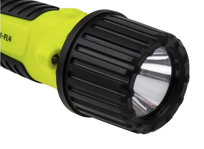 ATEX-FL4 Unilite | Unilite ATEX LED Torch Yellow 150 lm, 174 mm | 801 ...