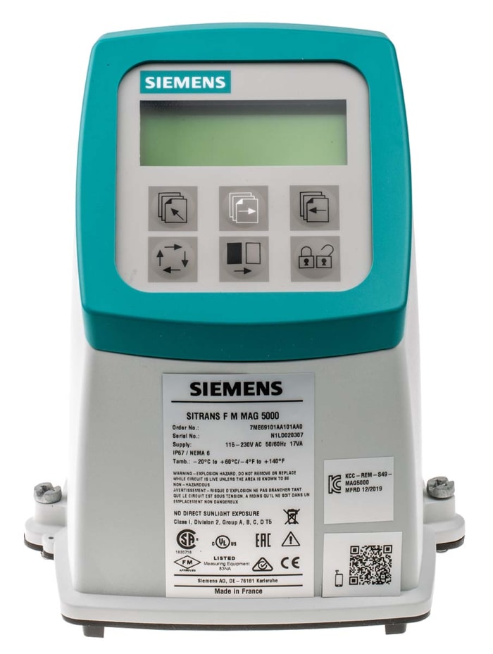 7ME6910-1AA10-1AA0 Siemens | Siemens, SITRANS F M Series Transmitter ...