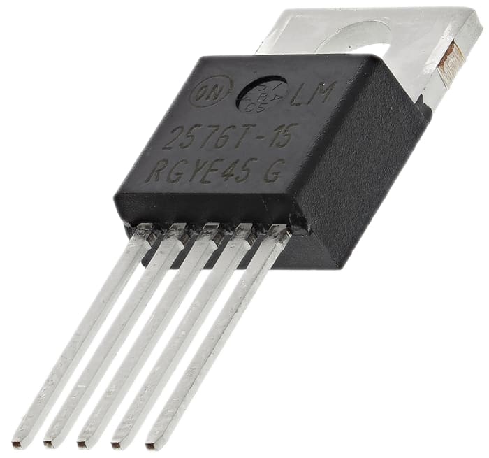 LM2576T-15G onsemi | onsemi, LM2576T-15G Step-Down Switching Regulator, 1-Channel 3A 5-Pin, TO ...