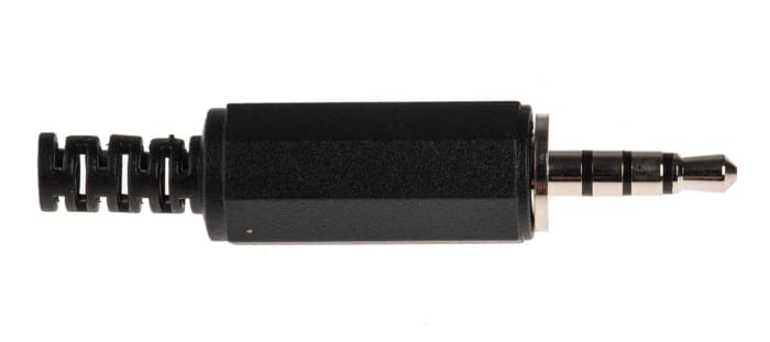 RS PRO | RS PRO Jack Connector 3.5 mm Cable Mount Composite Video Plug ...