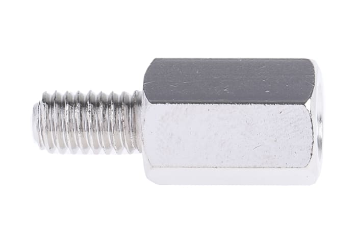 RS PRO | RS PRO Standoff, M6 x M6 Thread, 15mm Body, Steel, Male/Female ...