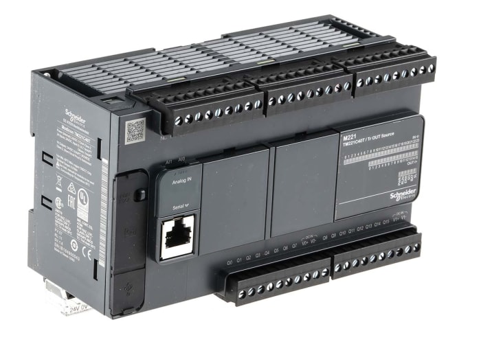 TM221C40T Schneider Electric | Controlador lógico Schneider Electric ...