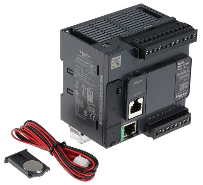 TM221CE16R Schneider Electric | Schneider Electric, Modicon M221, PLC ...