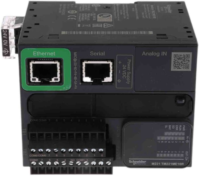 TM221ME16R Schneider Electric | Schneider Electric Modicon M221 Series ...