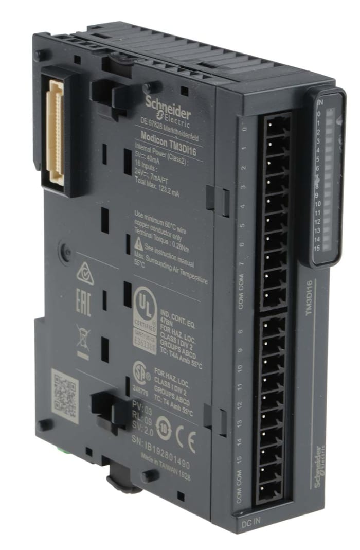 TM3DI16 Schneider Electric | Módulo de E/S PLC Schneider Electric para ...