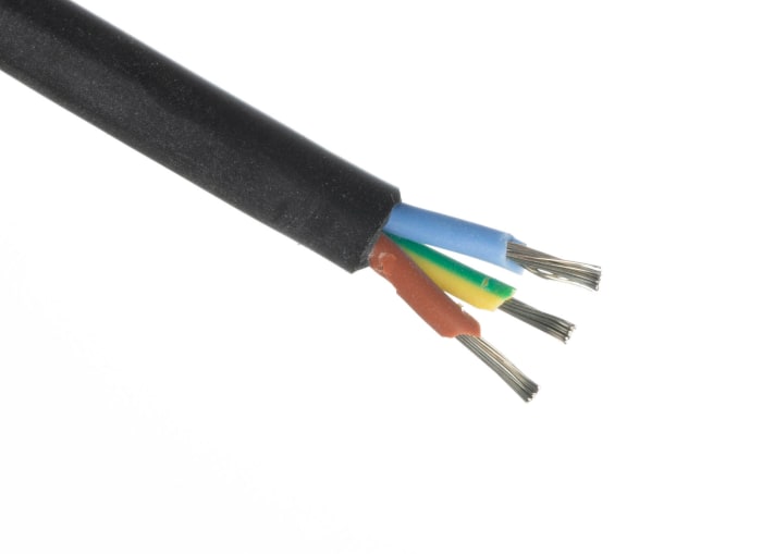 0046909 Lapp | Lapp ÖLFLEX, 50 m 3 Core, Black Silicone Power Cable 180 ...