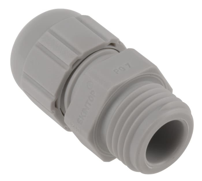 53018000 Lapp | Prensaestopas Lapp SKINTOP de Poliamida Gris, rosca PG7 , IP68 | 807-9782 | RS