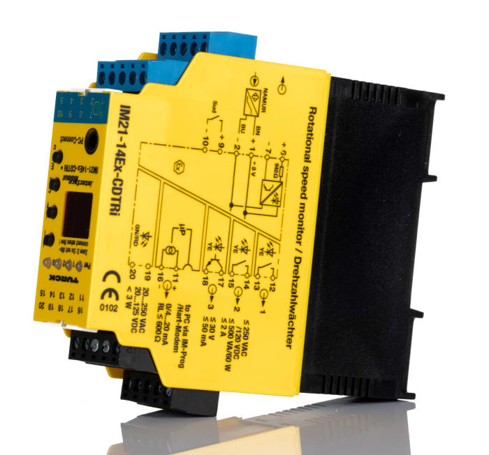 IM21-14EX-CDTRI Turck | Turck 1 Channel Galvanic Barrier, Rotation ...