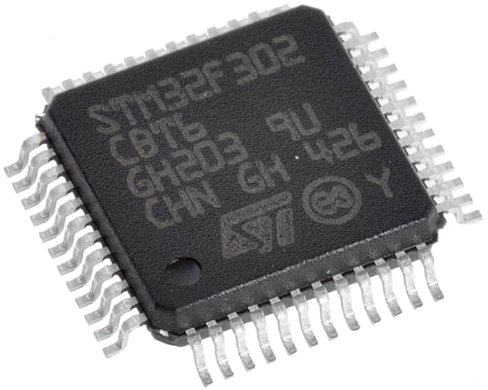 STM32F302CBT6 STMicroelectronics | STMicroelectronics STM32F302CBT6, 32bit ARM Cortex M4 ...