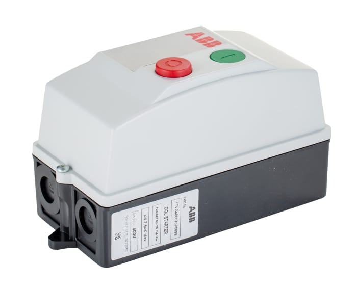 DRAF16-14 ABB | ABB DOL Starter, DOL, 7.5 kW, 400 V ac, 3 Phase, IP65 ...
