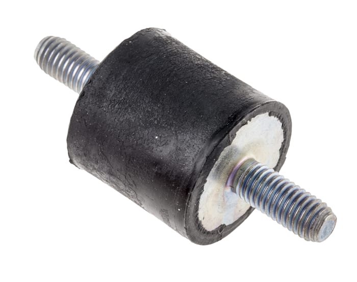 RS PRO | RS PRO M8 Anti Vibration Mount, Male to Male Bobbin with 59kg ...