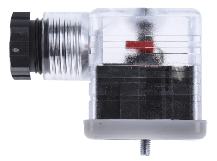 RS PRO | RS PRO 2P+E DIN 43650 B, Female Solenoid Valve Connector with ...