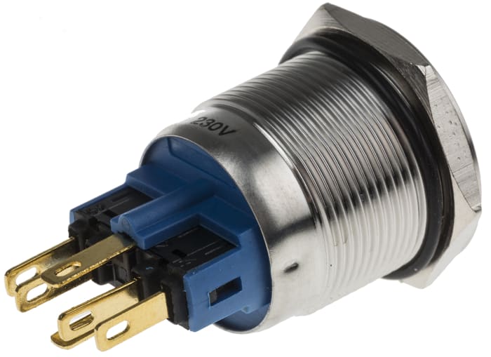 RS PRO | RS PRO Illuminated Push Button Switch, Latching, Panel Mount ...