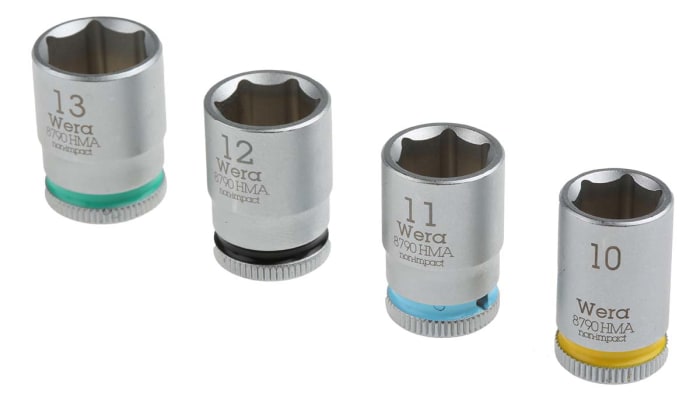 05004016001 Wera | Wera 28-Piece Metric 1/4 in Standard Socket/Bit Set ...