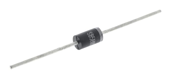 SB5H100-E3/54 Vishay | Vishay 100V 5A, Schottky Diode, 2-Pin DO-201AD SB5H100-E3/54 | 812-9358 | RS
