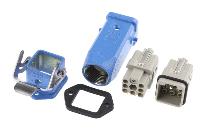 10 36 007 0001 HARTING | HARTING Connector Set, 7 Way, 10A, Female to ...