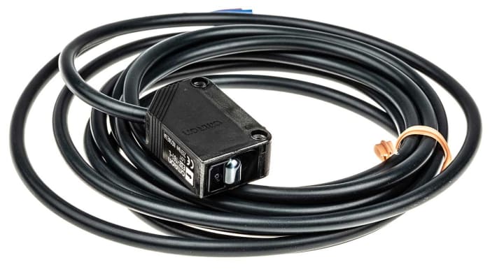 E3Z-T61 2M Omron | Fotocélula rectangular Omron, Sistema Barrera de Luz, alcance 15 m, salida ...