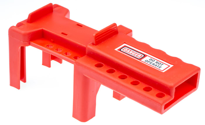 RS PRO | RS PRO Red 6-Lock Polyurethane Ball Valve Lockout, 7.5mm ...