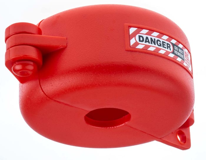 RS PRO | RS PRO Red 1-Lock Polypropylene Gate Valve Lockout, 7mm ...