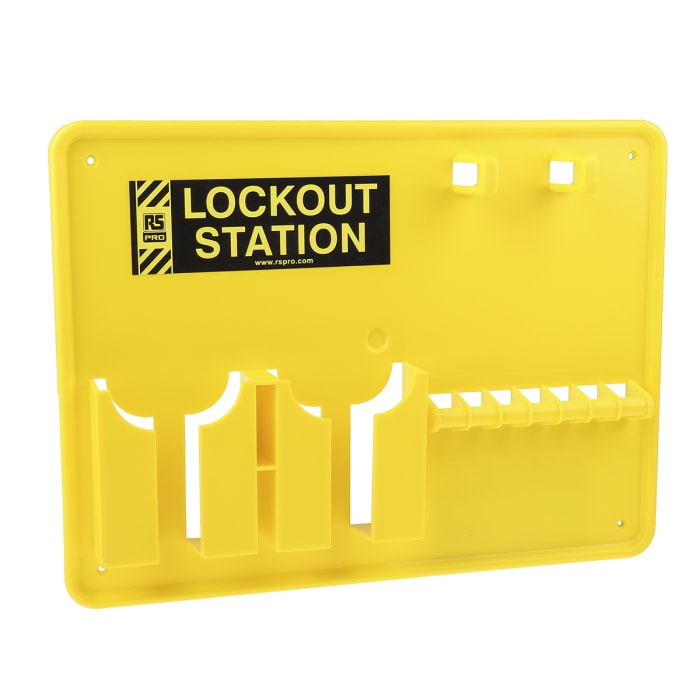 RS PRO | RS PRO 7 Padlock Lockout Station | 818-8082 | RS