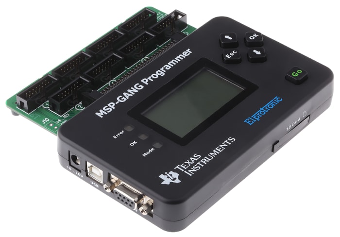 MSP-GANG Texas Instruments | Programador de memoria Programador de producción MSP-GANG MSP-GANG ...