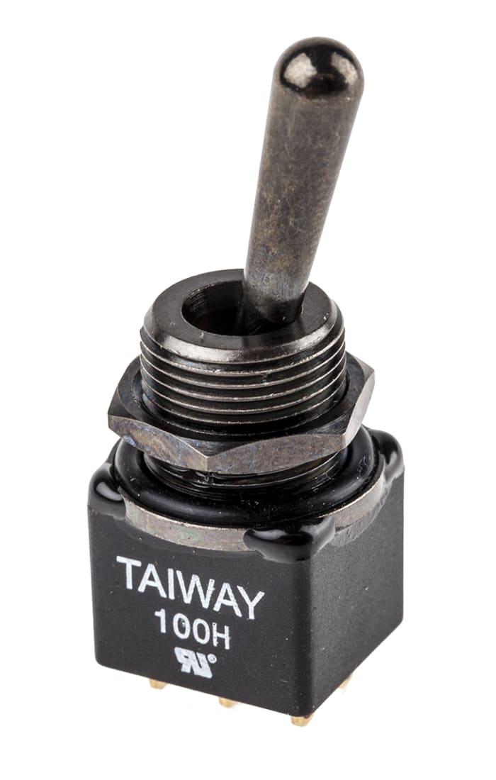 RS PRO | RS PRO Toggle Switch, PCB Mount, On-On, DPDT, Solder Terminal ...