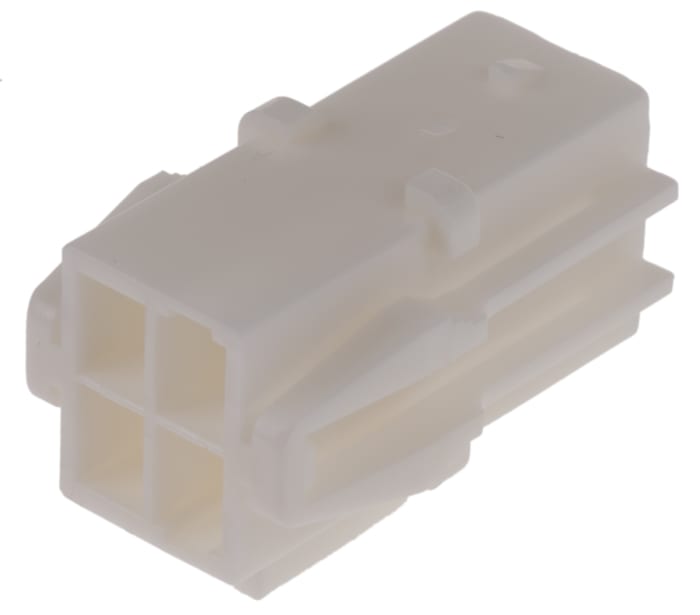 HLR-04V JST | JST, HLR Female Connector Housing, 3.96mm Pitch, 4 Way, 2 Row | 820-1056P | RS