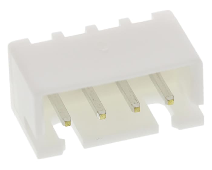 B4B-XH-A(LF)(SN) JST | JST XH Series Straight Through Hole PCB Header, 4 Contact(s), 2.5mm Pitch ...