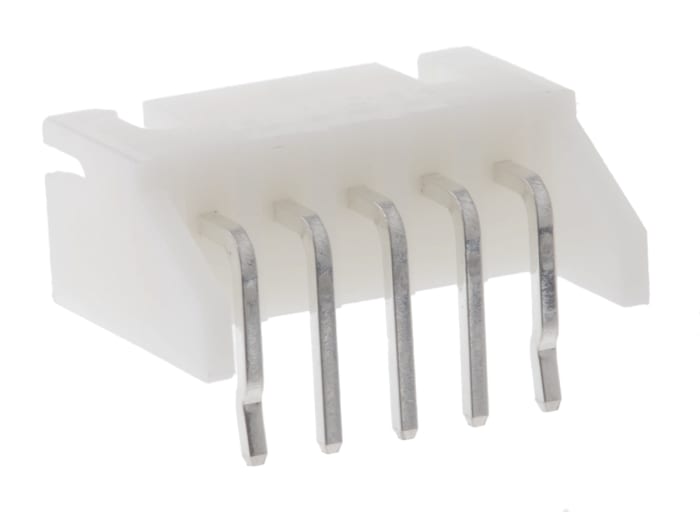 S5B-XH-A(LF)(SN) JST | JST XH Series Right Angle Through Hole PCB Header, 5 Contact(s), 2.5mm ...