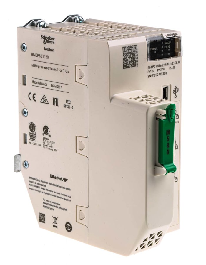 BMEP581020 Schneider Electric | Schneider Electric Modicon M580 Series ...