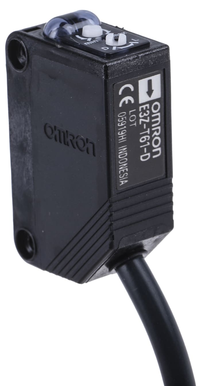 E3Z-T61-D 2M Omron | Omron Through Beam Photoelectric Sensor, Block ...