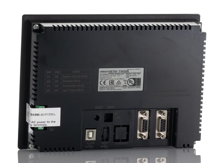 NB7W-TW00B-V1 Omron | Omron NB Series Touch Screen HMI - 7 in, TFT LCD ...