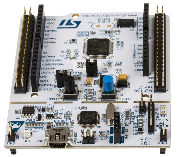 NUCLEO-F072RB STMicroelectronics | STMicroelectronics STM32 Nucleo-64 MCU Development Board ...