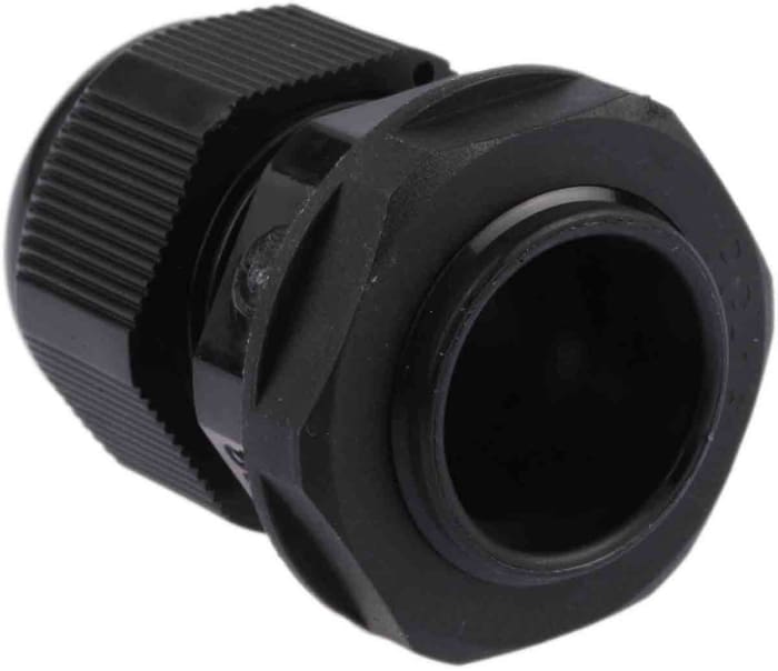 RS PRO | Prensaestopas RS PRO de Nylon 66 Negro, rosca PG16 ...