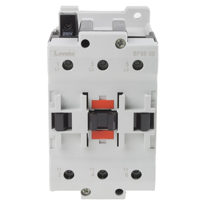 BF9500A230 Lovato | Lovato BF Contactor, 230 V ac Coil, 3-Pole, 95 A ...