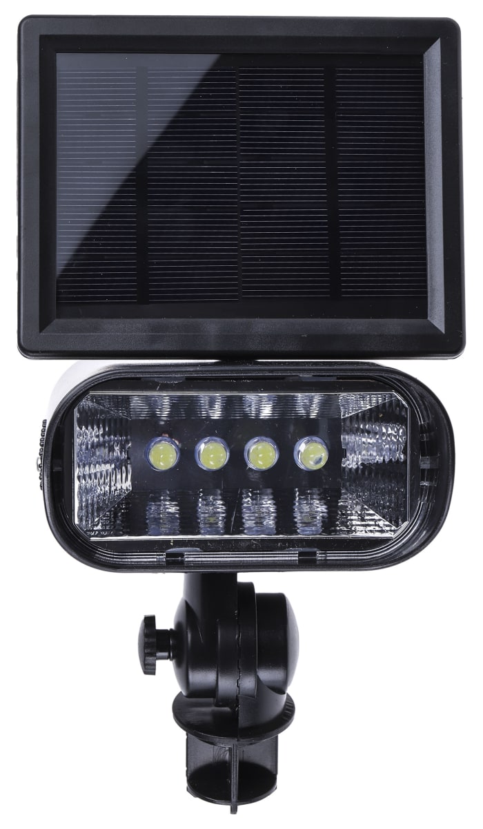 SS7502 Solar Centre | Foco, con panel solar, 1,4 W, IP44 | 823-9928 ...