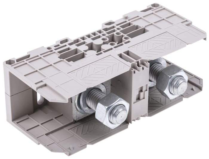 1029700000 Weidmüller | Weidmuller WFF Series Dark Beige DIN Rail ...