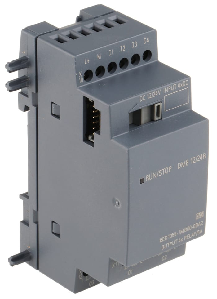 6ED1055-1MB00-0BA2 Siemens | Módulo E/S Siemens LOGO!, 12 → 24 V dc, 4 ...