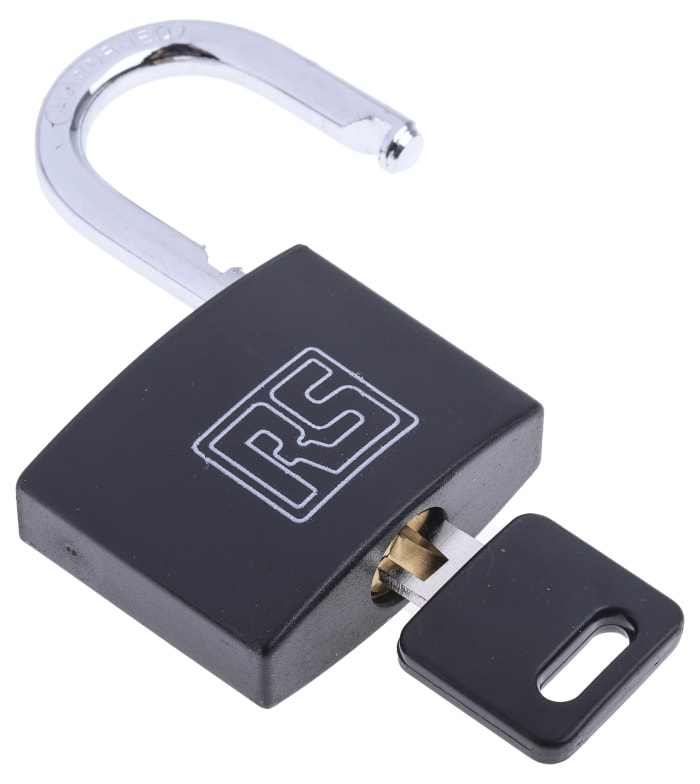 RS PRO | RS PRO Key Weatherproof Brass Padlock, 6mm Shackle, 43mm Body ...