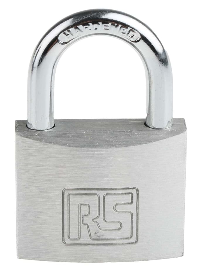 RS PRO | RS PRO Key Aluminium Safety Padlock, 6mm Shackle, 40mm Body ...
