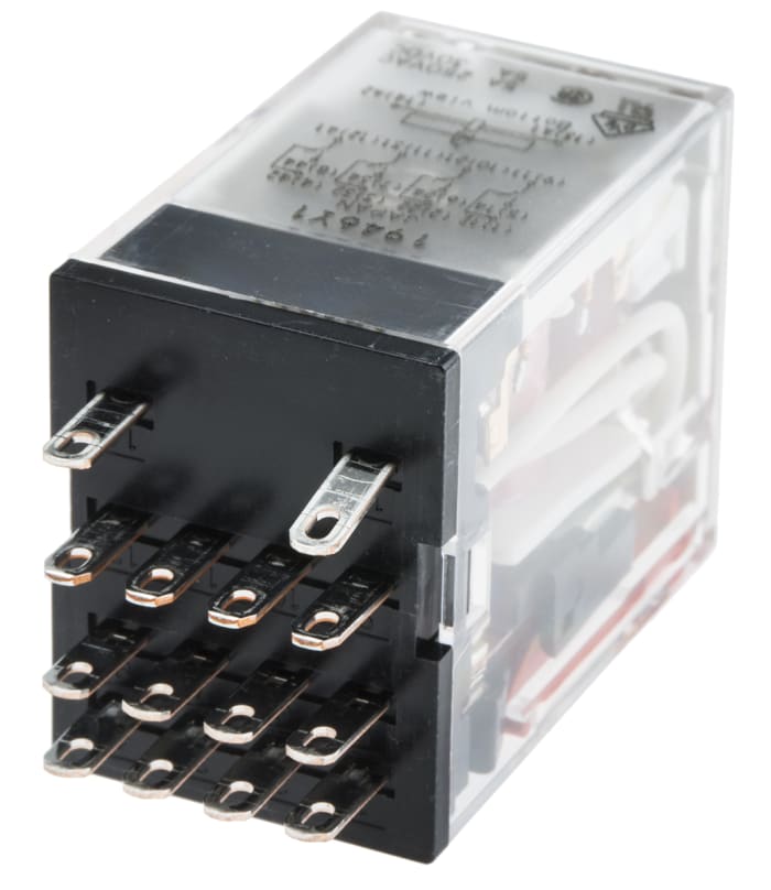 MY4IN-AC24(S) Omron | Omron Plug In Non-Latching Relay, 24V ac Coil, 5A ...