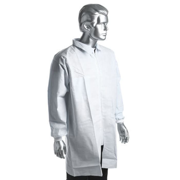 RS PRO | RS PRO White Unisex Visitor Coat, M | 829-5237 | RS Components